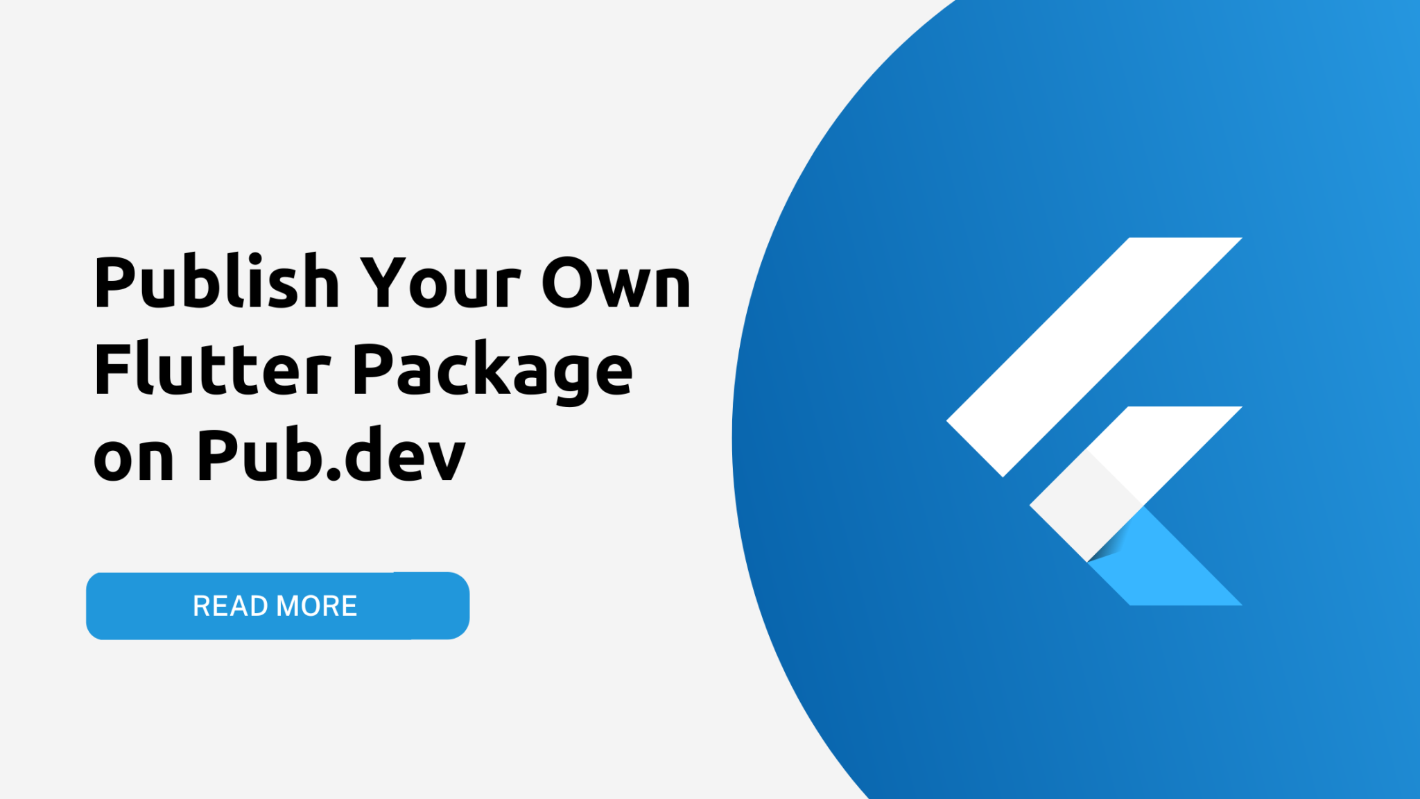 How To Publish Your Own Flutter Package Coding With Evan